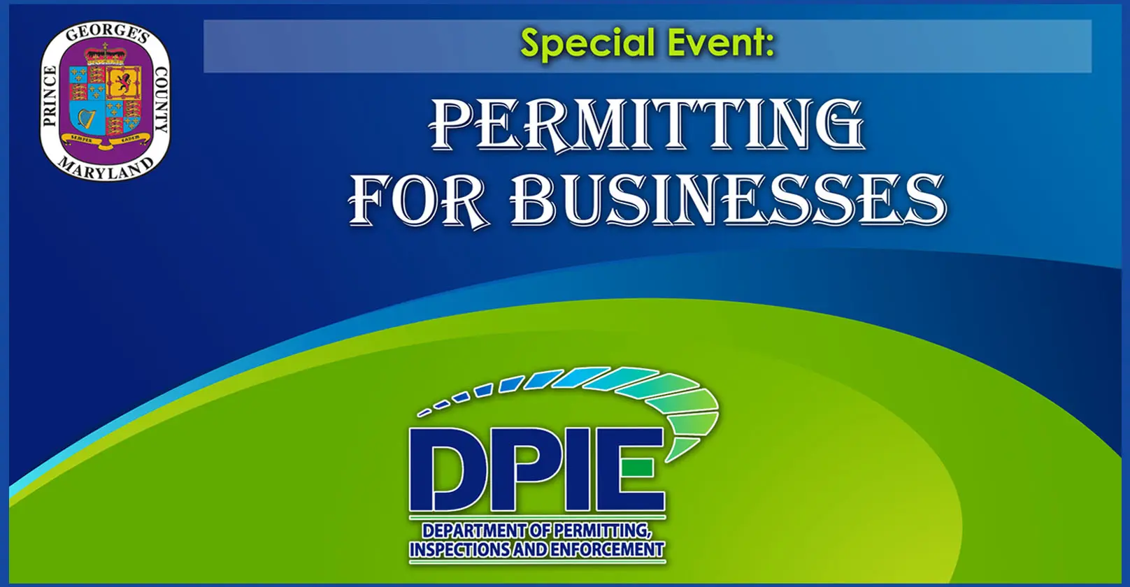 Special Event: Permitting for Businesses | Prince George's County